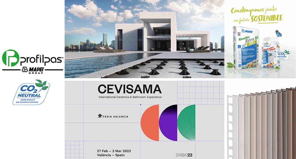 El Grupo Mapei presenta en Cevisama novedades de la mano de Profilpas ...