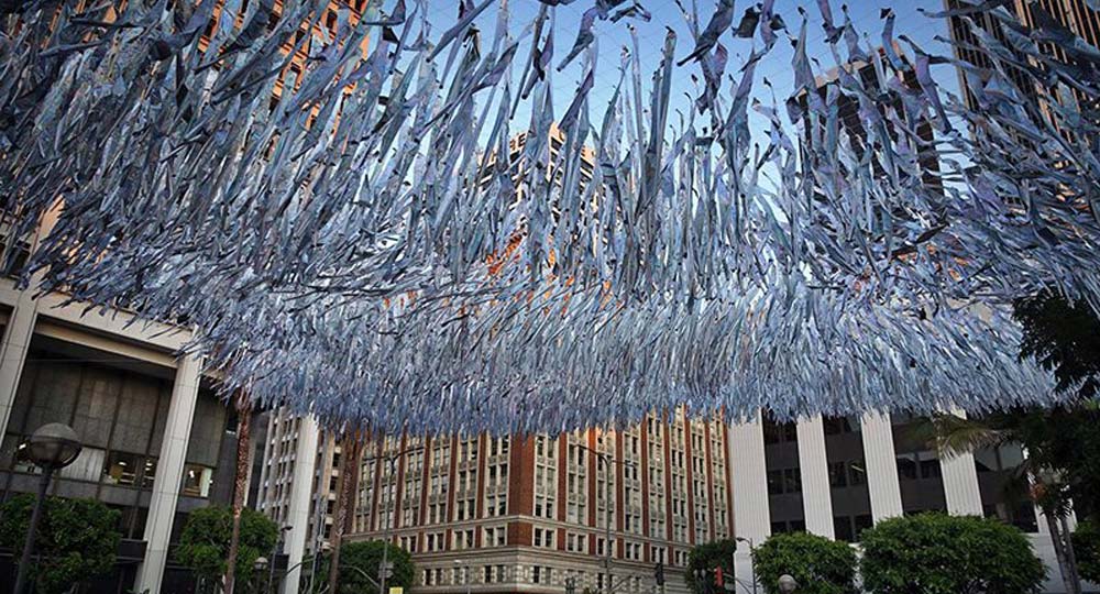 Liquid Shard. Obra de arte urbana en Los Ángeles | Arquitectura